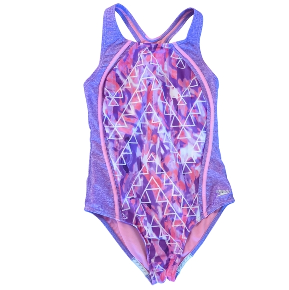 Speedo | Swim | Speedo Pink And Purple One Piece Swim Suit | Poshmark